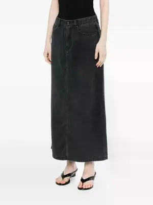JNBY A-line Maxi Denim Skirt