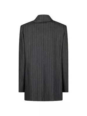 Pinko Pinstripe Double-breasted Blazer