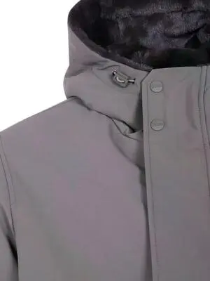 Herno Hooded Jacket With Concealed Fastening