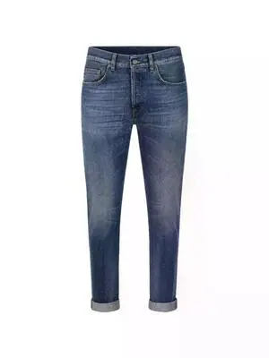 DONDUP Icon Faded-effect Jeans - Blue