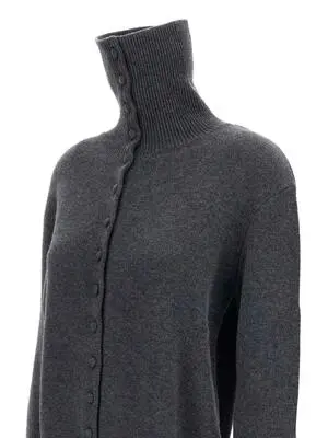 LISA YANG Mock-neck Cashmere Cardigan