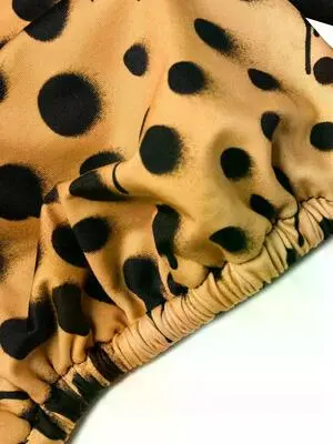 Dsquared2 Leopard-print Halterneck Bikini Top