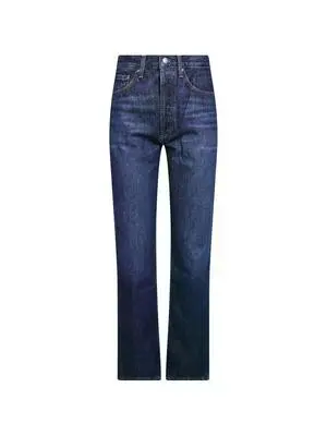 AGOLDE Lana Straight-leg Jeans - Blue