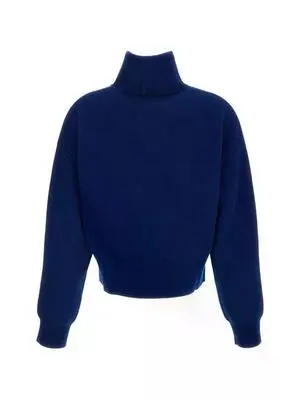 Extreme Cashmere Zip-up Jacquard-knit Cardigan