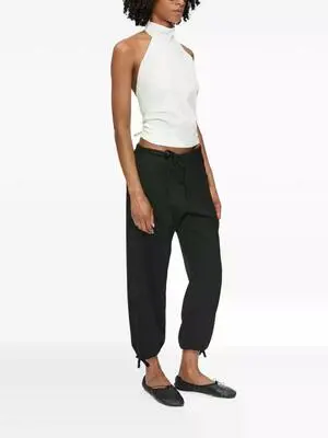 6397 Drawstring Ankle Wool-twill Trousers