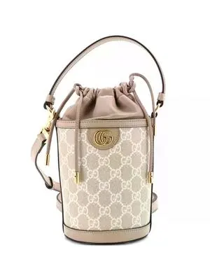 Gucci Silver Tone Bucket Bags