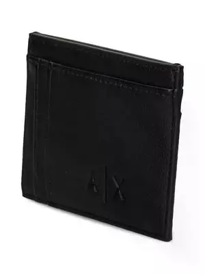 Armani Exchange Logo-embossed Card Holder