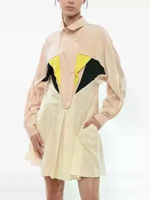 Stella McCartney Mini Margot Contrast-detail Dress
