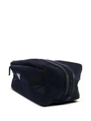 Prada Re-nylon Triangle Logo Clutch Bag