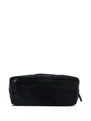 Prada Re-nylon Triangle Logo Clutch Bag