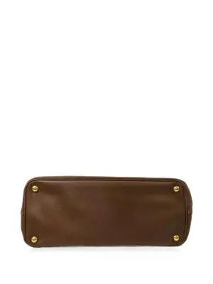 Prada Galleria Saffiano Tote Bag - Brown