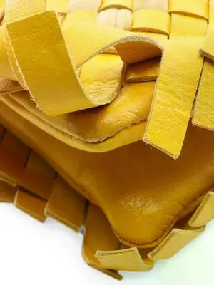 Bottega Veneta Leather Intrecciato Fringe Shoulder Bag