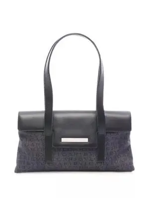 BVLGARI 2010s Logomania Shoulder Bag - Black