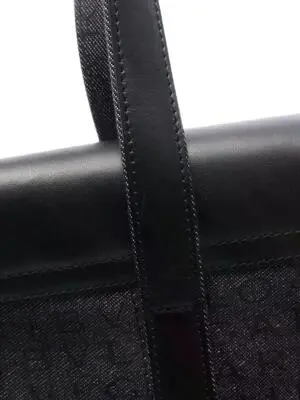 BVLGARI 2010s Logomania Shoulder Bag - Black