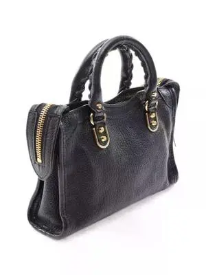 Balenciaga 2010s Nano City Handbag - Black