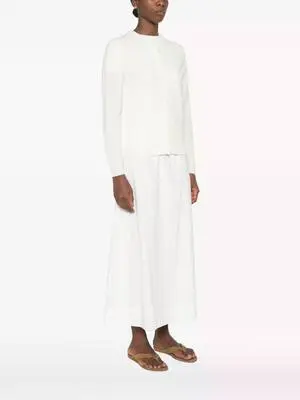 Eric Bompard Cashmere Crew-neck Cardigan