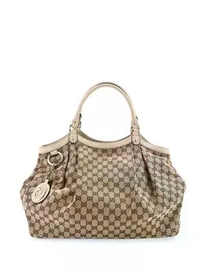 Gucci Sukey Gg Canvas Large Tote Bag