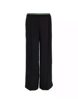 Plan C Sable Fabric Straight-leg Trousers