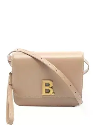 Balenciaga 2010s B. Logo Shoulder Bag - Neutrals