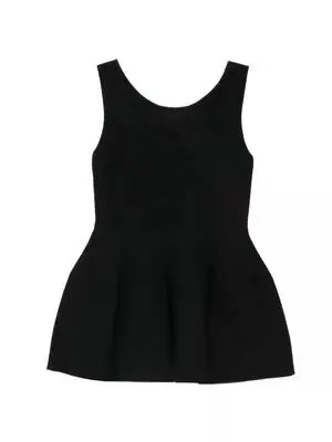 LESS Peplum Knitted Top