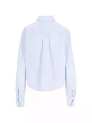 AMI Paris De Coeur Cropped Shirt