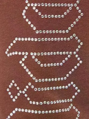 Adidas Rhinestone Logo Track Pants