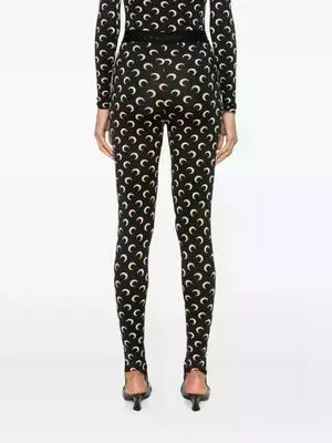 MARINE SERRE Moon-print Leggings