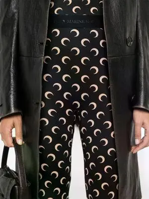 MARINE SERRE Moon-print Leggings