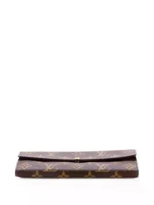 LOUIS VUITTON Sarah Wallet Monogram Canvas Small Wallets