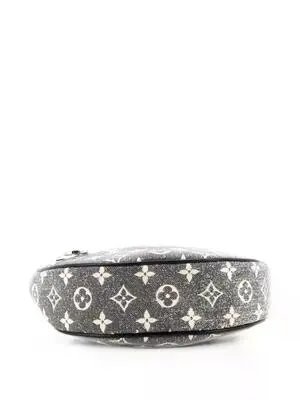 LOUIS VUITTON Loop Handbag Monogram Jacquard Denim Hobo Bag