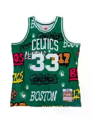 Mitchell & Ness Slap Sticker Swingman Vest - Green