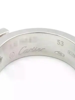 Cartier 18k White Gold Diamond Anniversary Ring