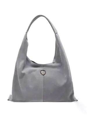 BLAUER. Shoulder Bag With Ring Detail - Grey