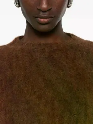 UMA WANG Brushed Crew Neck Sweater