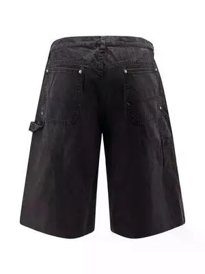 TONYWACK Distressed-effect Panelled Shorts