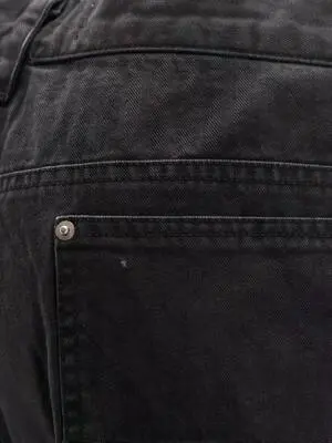 TONYWACK Distressed-effect Panelled Shorts