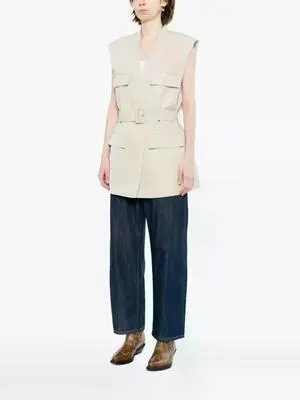 LESS Belted Vest
