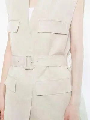 LESS Belted Vest