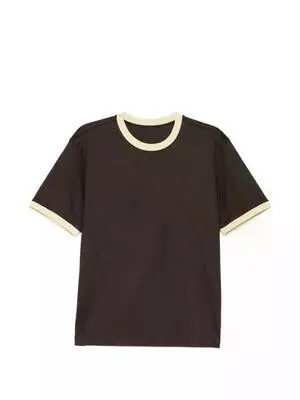 CROQUIS Embroidered-detail Tee