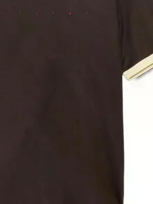CROQUIS Embroidered-detail Tee