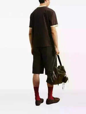 CROQUIS Embroidered-detail Tee