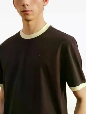 CROQUIS Embroidered-detail Tee