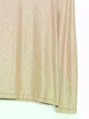 Majestic Filatures Metallic-effect Long-sleeve Top