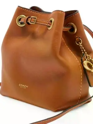 COACH Leather Bucket Bag