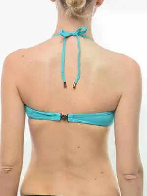 Karl Lagerfeld Logo-print Bikini Top