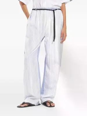Barena Venezia Serata Pinstriped Trousers - Brown