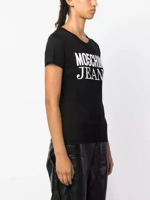 Moschino Logo Print Cotton T-shirt