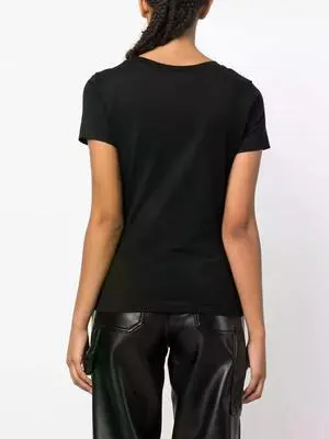 Moschino Logo Print Cotton T-shirt