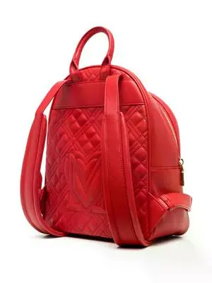 Moschino Quilted Logo-plaque Backpack