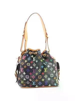 LOUIS VUITTON Petit Noe Monogram Multicolor Bucket Bag